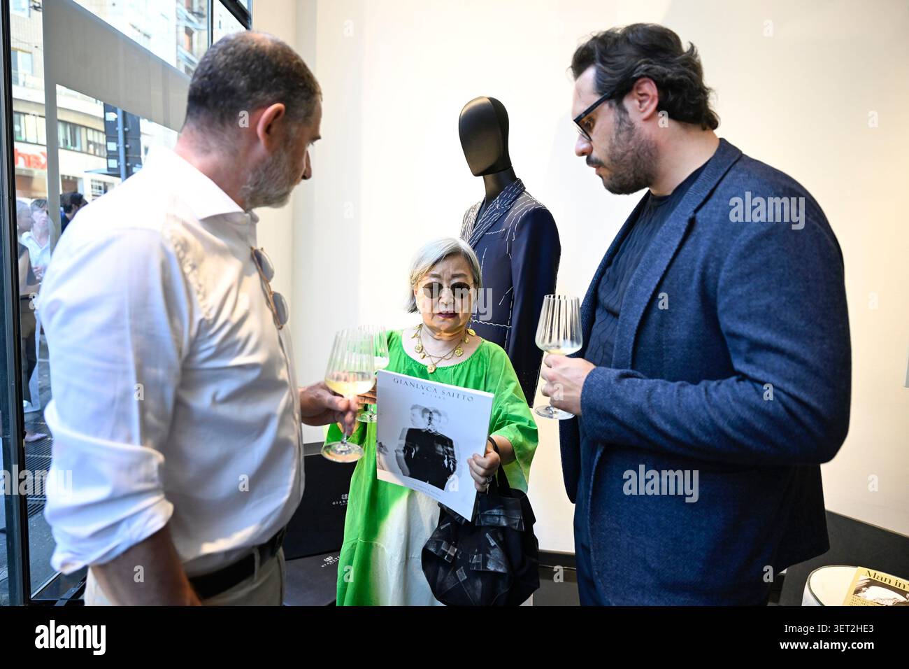Massimo Pozzi Chiesa Milan Fashion Week - Men S/S 2027 Launch Event For ...