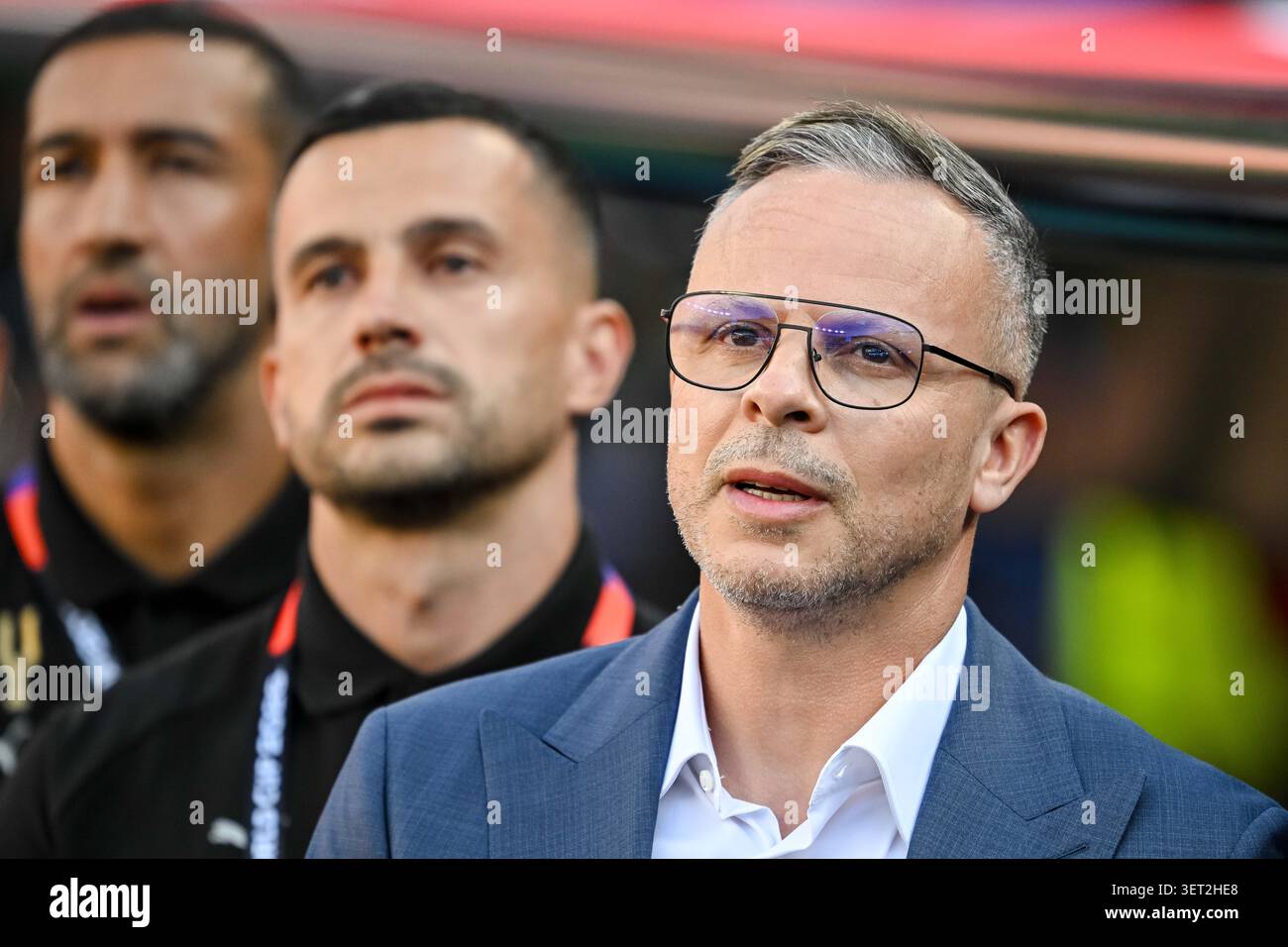 coach Mohamed Ouahbi (Morocco) Looks on during the FIFA World Cup 2026 ...