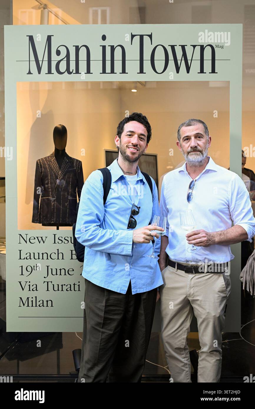 guest , Fabio Gibellino Milan Fashion Week - Men S/S 2027 Launch Event ...