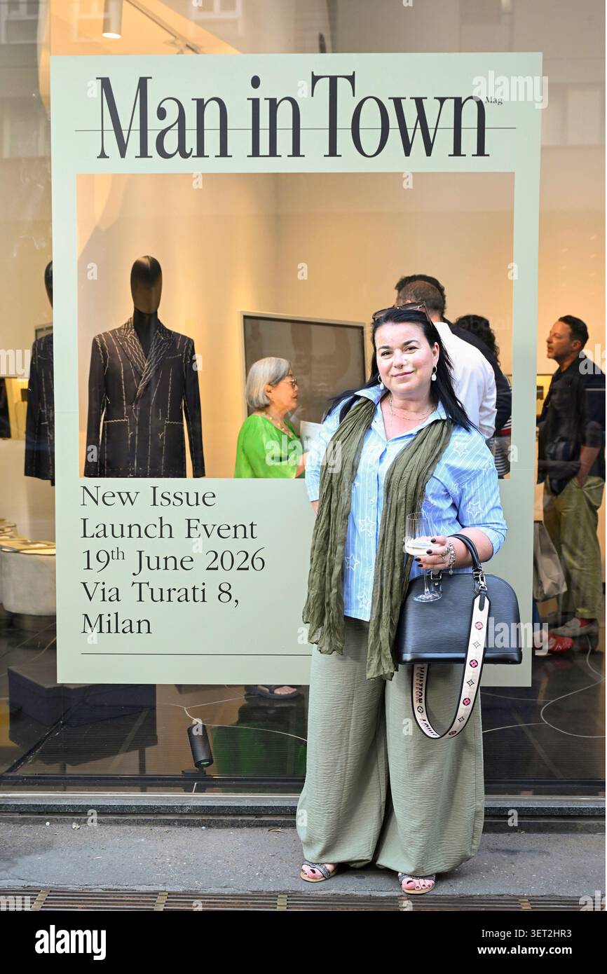 Annalisa Betti Milan Fashion Week - Men S/S 2027 Launch Event For The ...