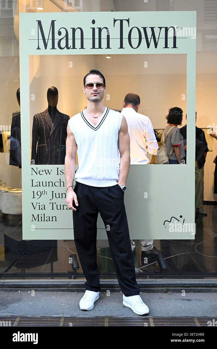 Simone Memole Milan Fashion Week - Men S/S 2027 Launch Event For The ...