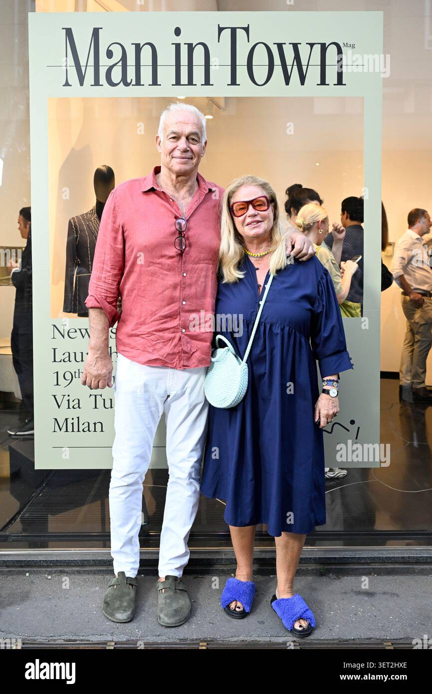 Alex Marchetti , Camilla Buzzi Milan Fashion Week - Men S/S 2027 Launch ...