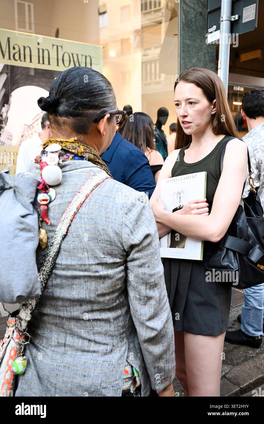 Nastasia Cresci Milan Fashion Week - Men S/S 2027 Launch Event For The ...
