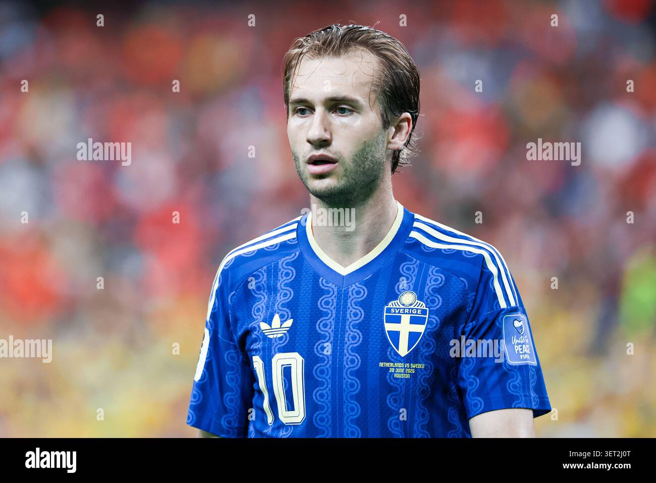 Benjamin Nygren of Sweden looks on during a FIFA Men’s World Cup 2026 ...