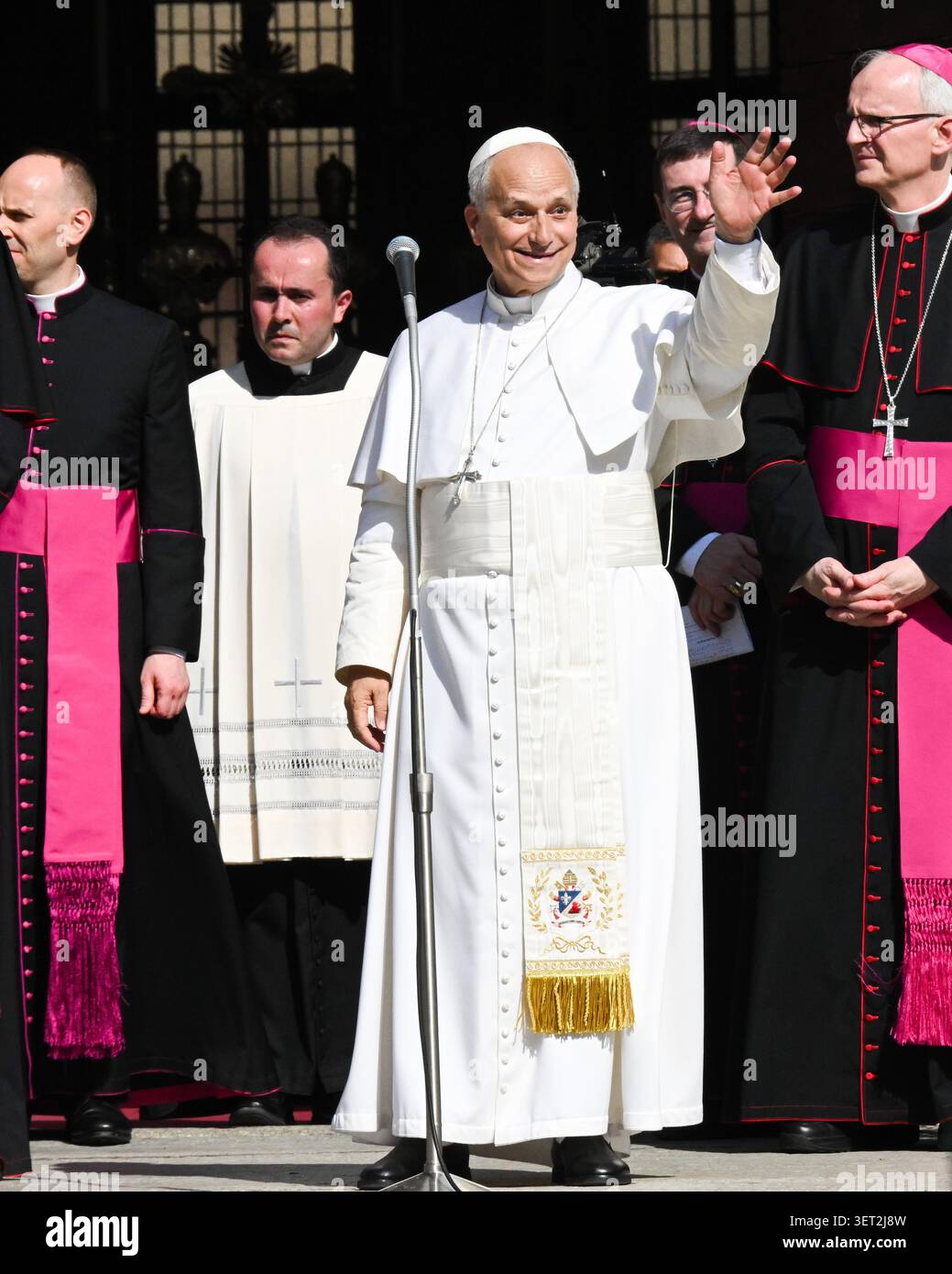 IPA85887929 - Pavia: Pope Leo XIV on a Pastoral Visit In the photo ...