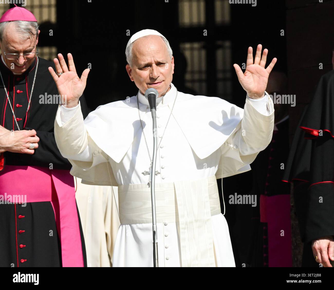 IPA85888014 - Pavia: Pope Leo XIV on a Pastoral Visit In the photo ...