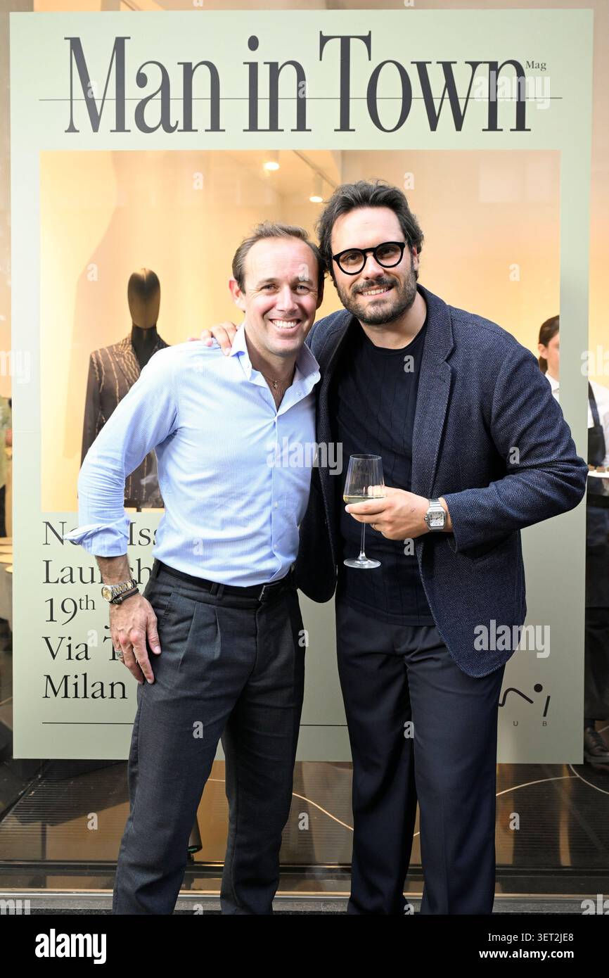 Antonio Ducati , Massimo Pozzi Chiesa Milan Fashion Week - Men S/S 2027 ...
