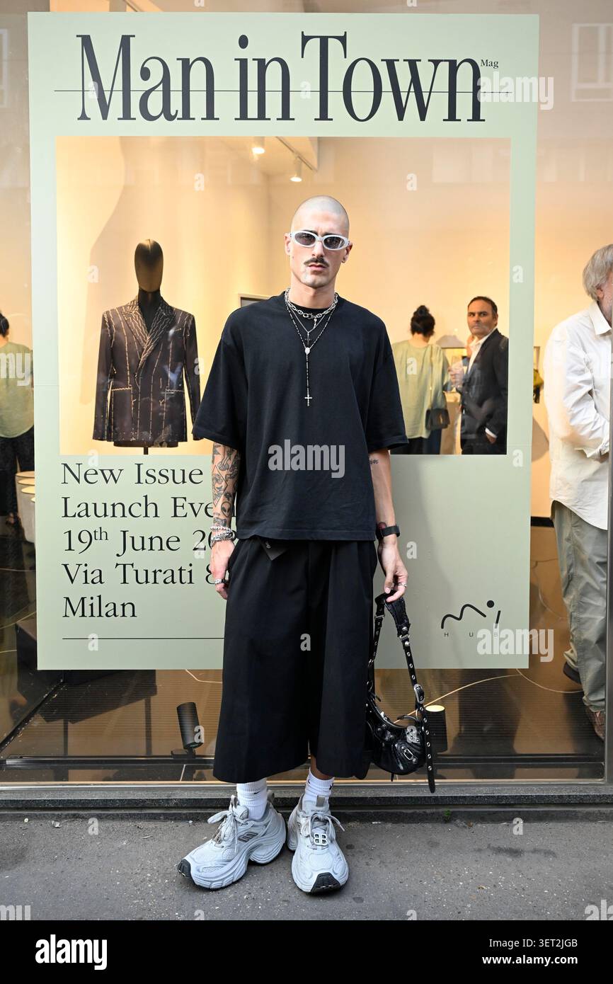 Mario Bortone Milan Fashion Week - Men S/S 2027 Launch Event For The ...