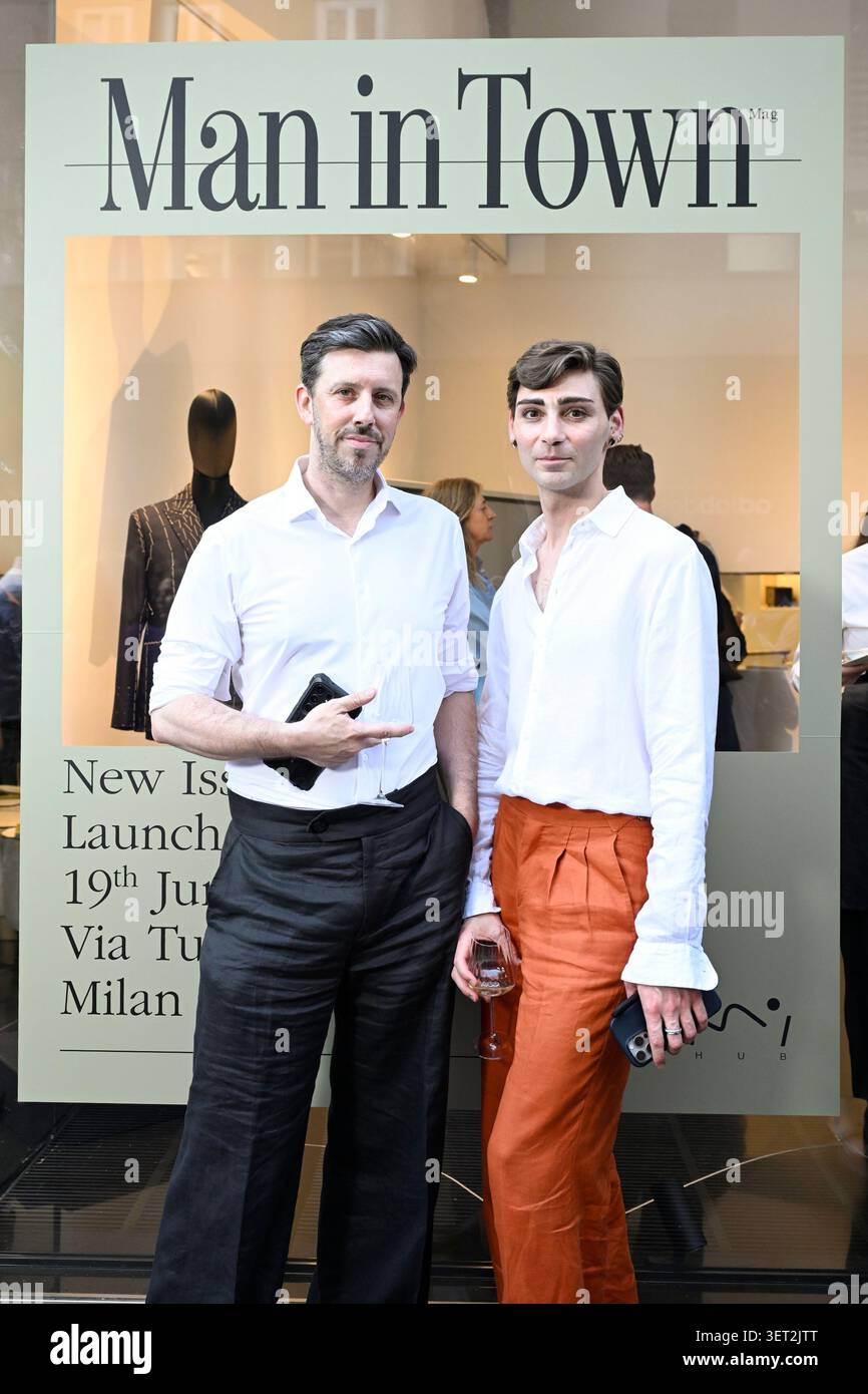 Gianluca Saitto , Cosimo Ciaglia Milan Fashion Week - Men S/S 2027 ...