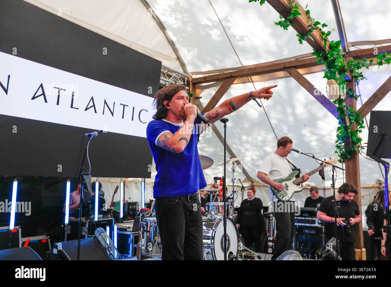 Twin Atlantic perform at the Hangout stage on day two of TRNSMT ...