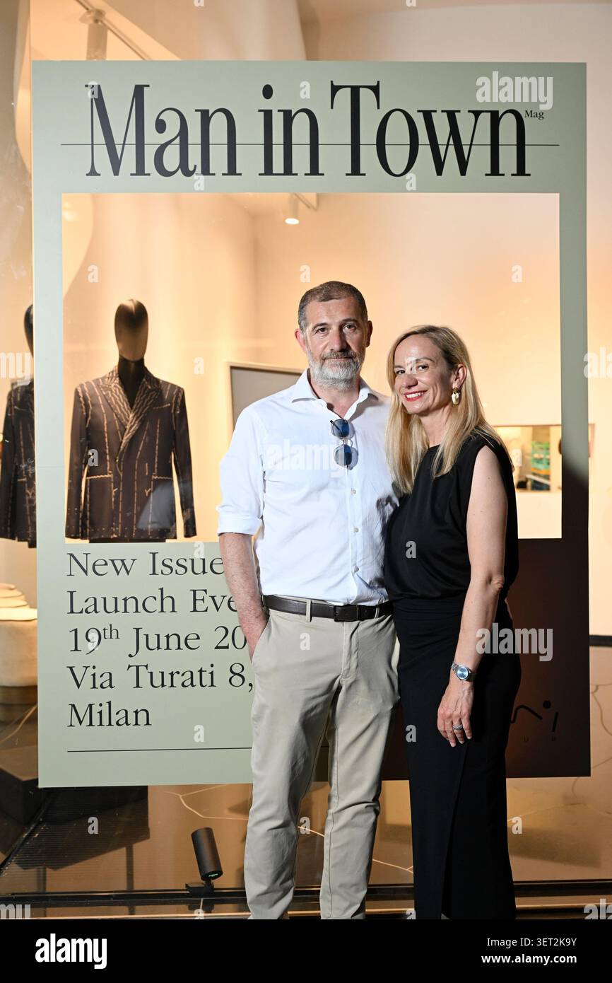 Fabio Gibellino , Benedetta Ceppi Milan Fashion Week - Men S/S 2027 ...