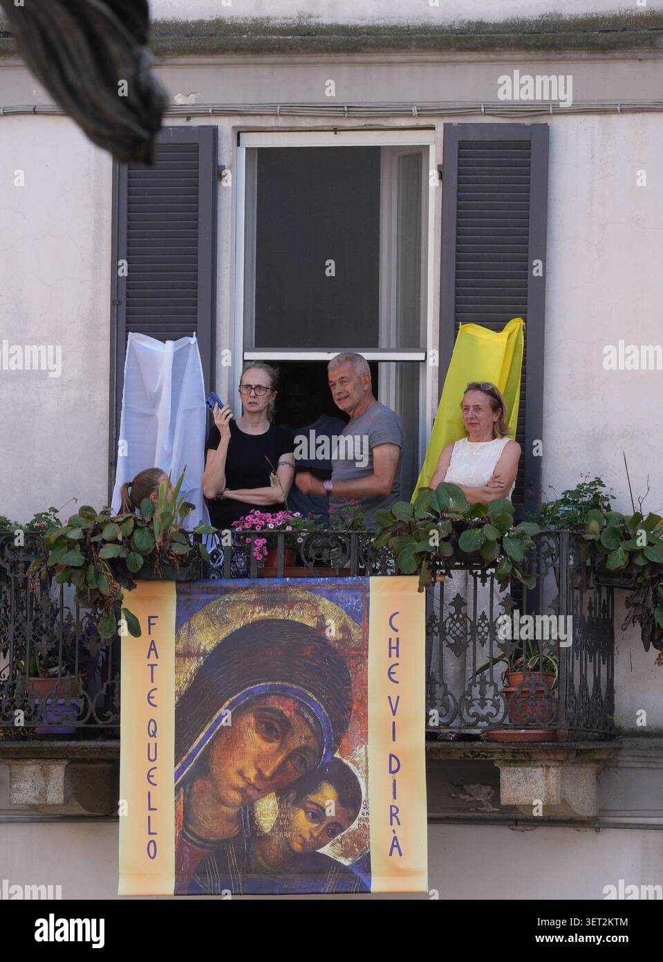 IPA85887772 - Pavia, June 20, 2026: Pope Leo XIV meets with the ...