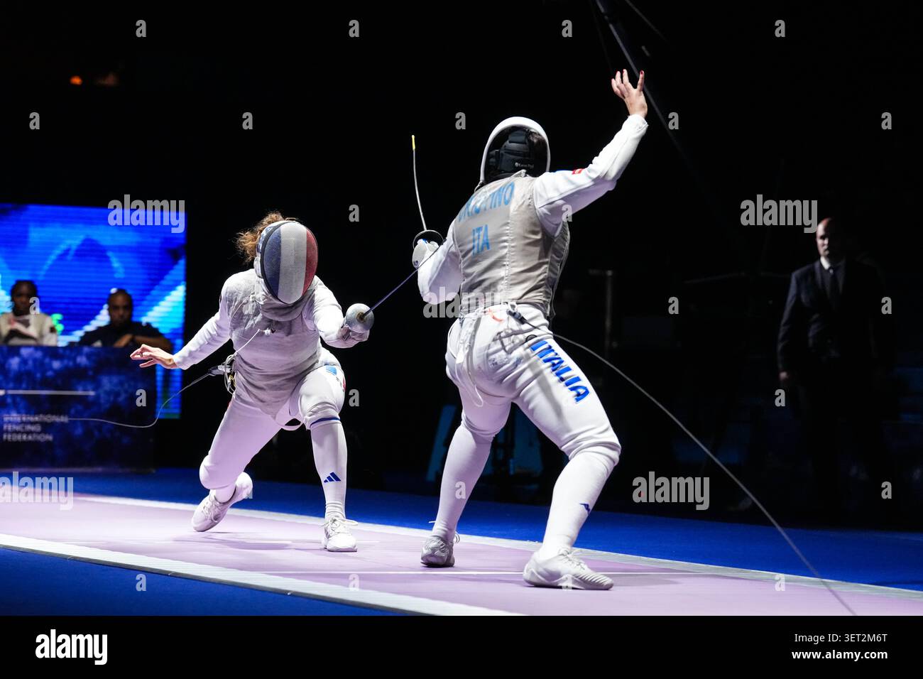 Eva LACHERAY of France during 2026 European Fencing Championships - Day ...