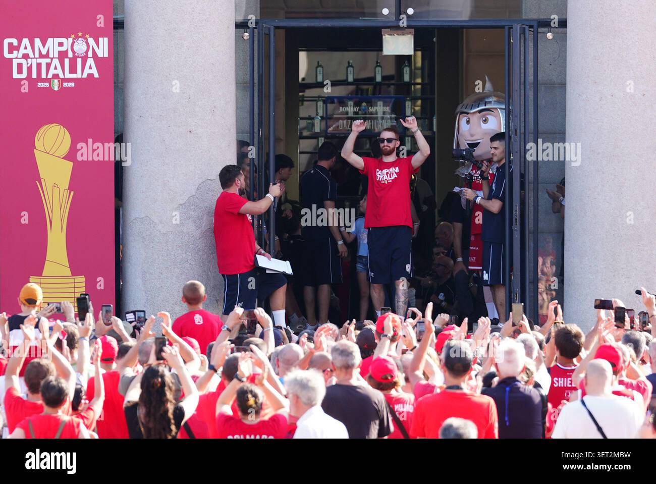 IPA85888327 - Olimpia Milano Celebrates the Scudetto and the Treble ...