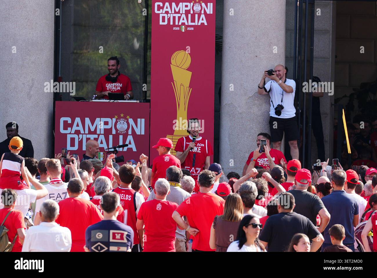 IPA85888288 - Olimpia Milano Celebrates the Scudetto and the Treble ...