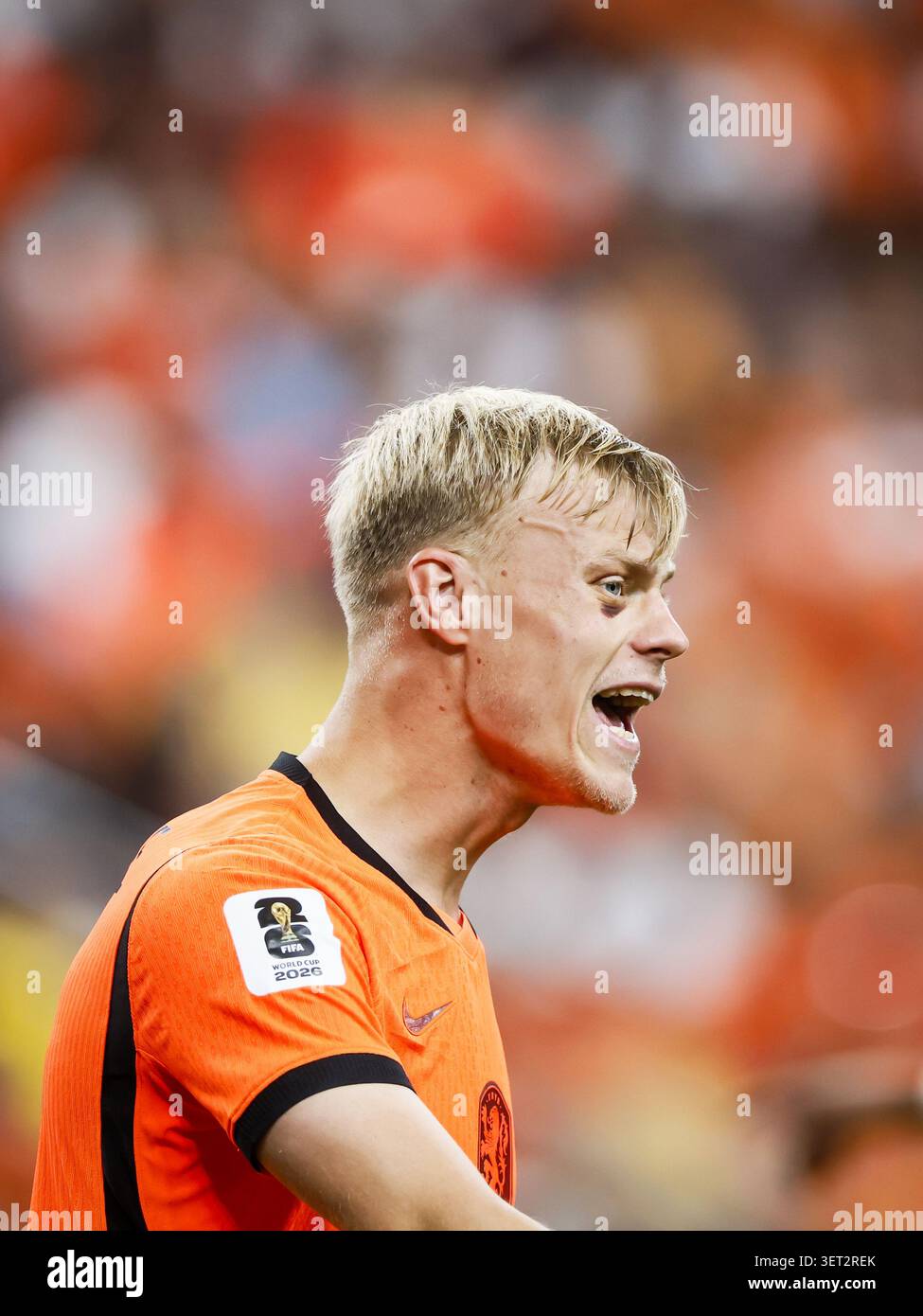 HOUSTON - Jan Paul van Hecke of the Netherlands during the FIFA World ...
