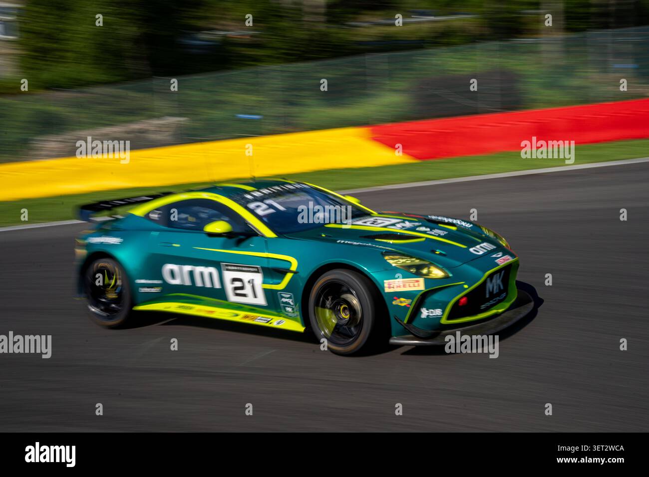 Spa Francorchamps, Belgium, 20th June, 2026, Car #21 Will Orton ...