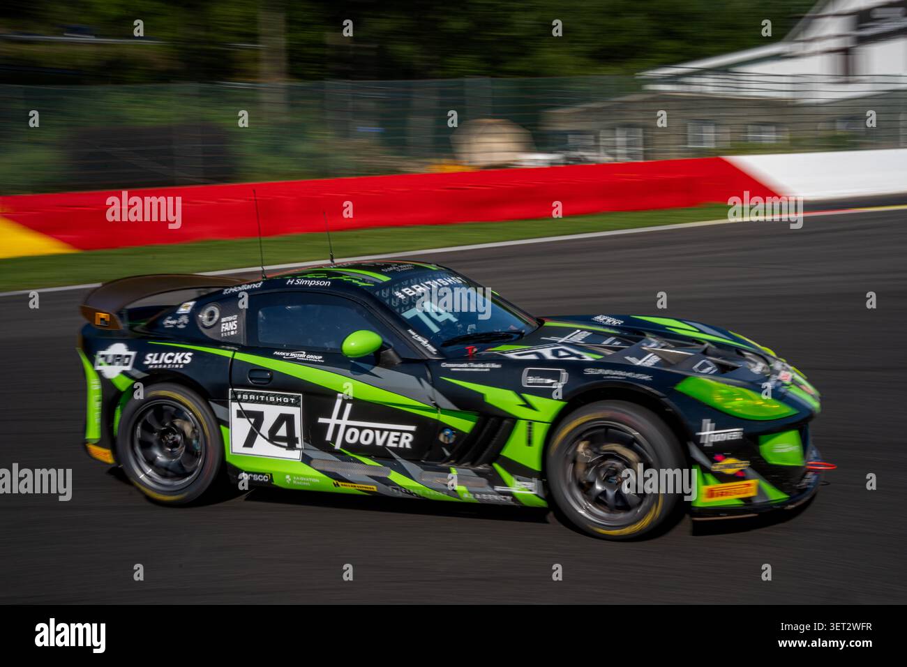 Spa Francorchamps, Belgium, 20th June, 2026, Car #74 Thomas Holland ...