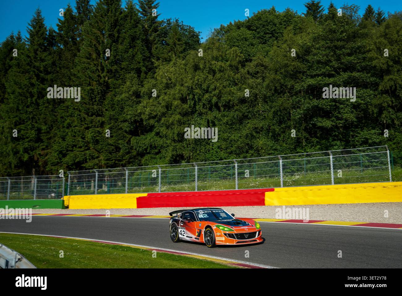 42 SHAW Luke, MITCHELL Jack, Toro Verde GT, Ginetta G56 GT4 Evo, action ...