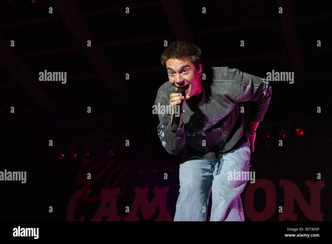 Musician Cameron Whitcomb during the Summerfest Music Festival on June ...