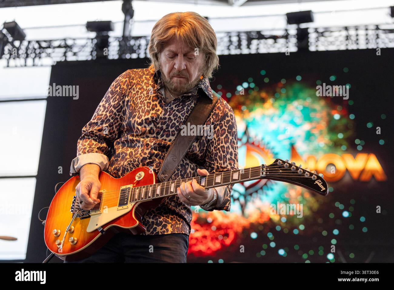 Aldo Caporuscio of Aldo Nova during the Summerfest Music Festival on ...