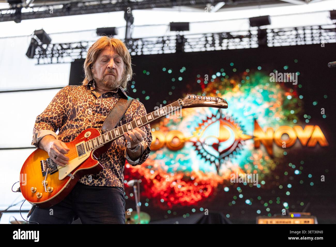 Aldo Caporuscio of Aldo Nova during the Summerfest Music Festival on ...