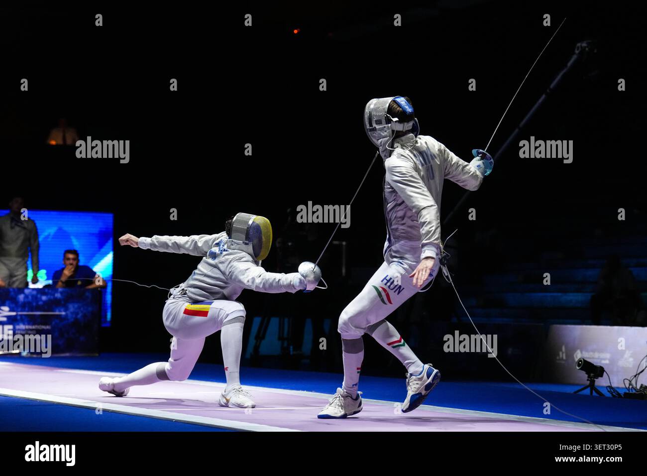 Vlad COVALUI of Romania and Andras SZATMARI of Hungary during 2026 ...