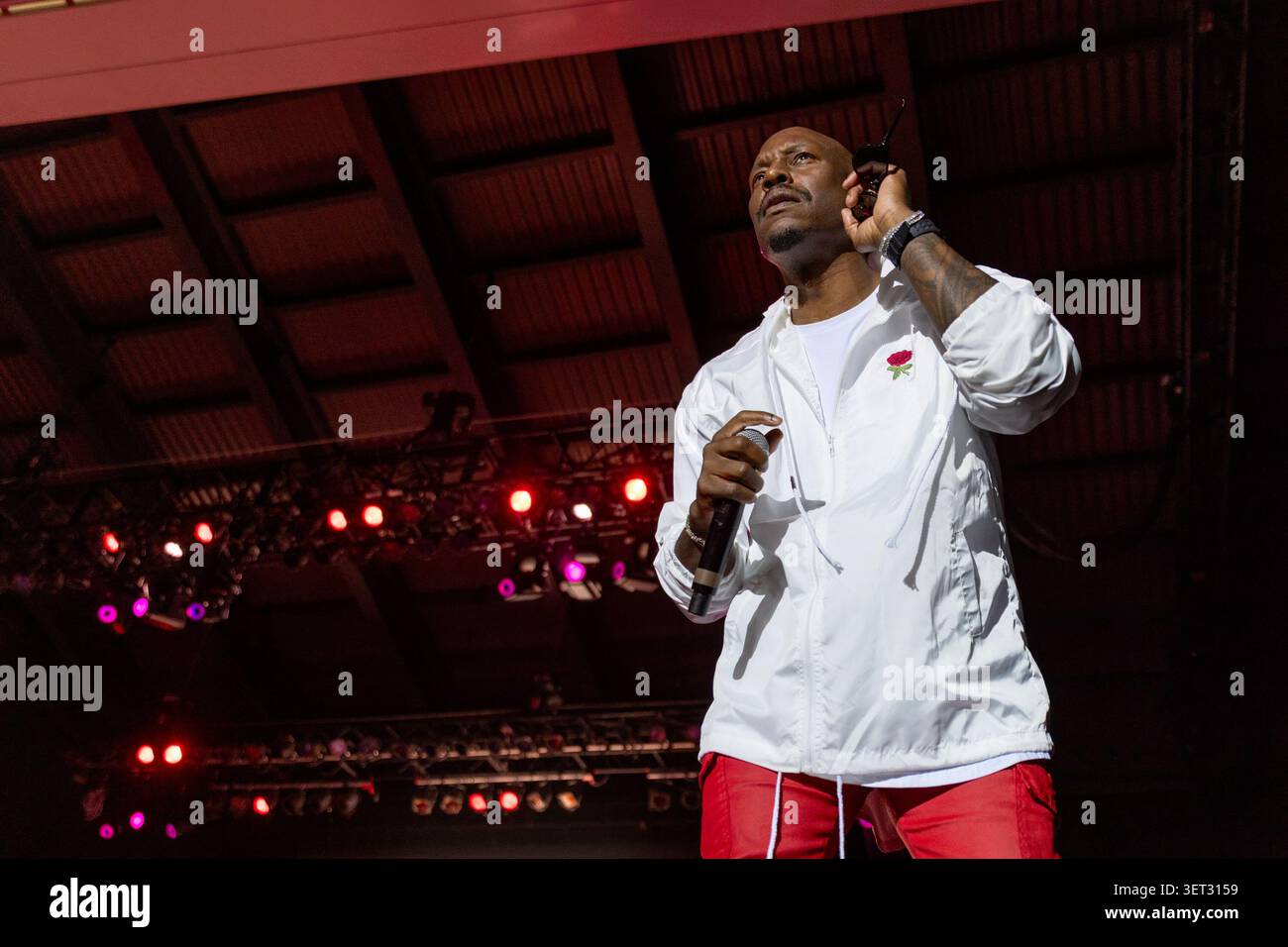 Singer Tyrese (Tyrese Darnell Gibson) during the Summerfest Music ...