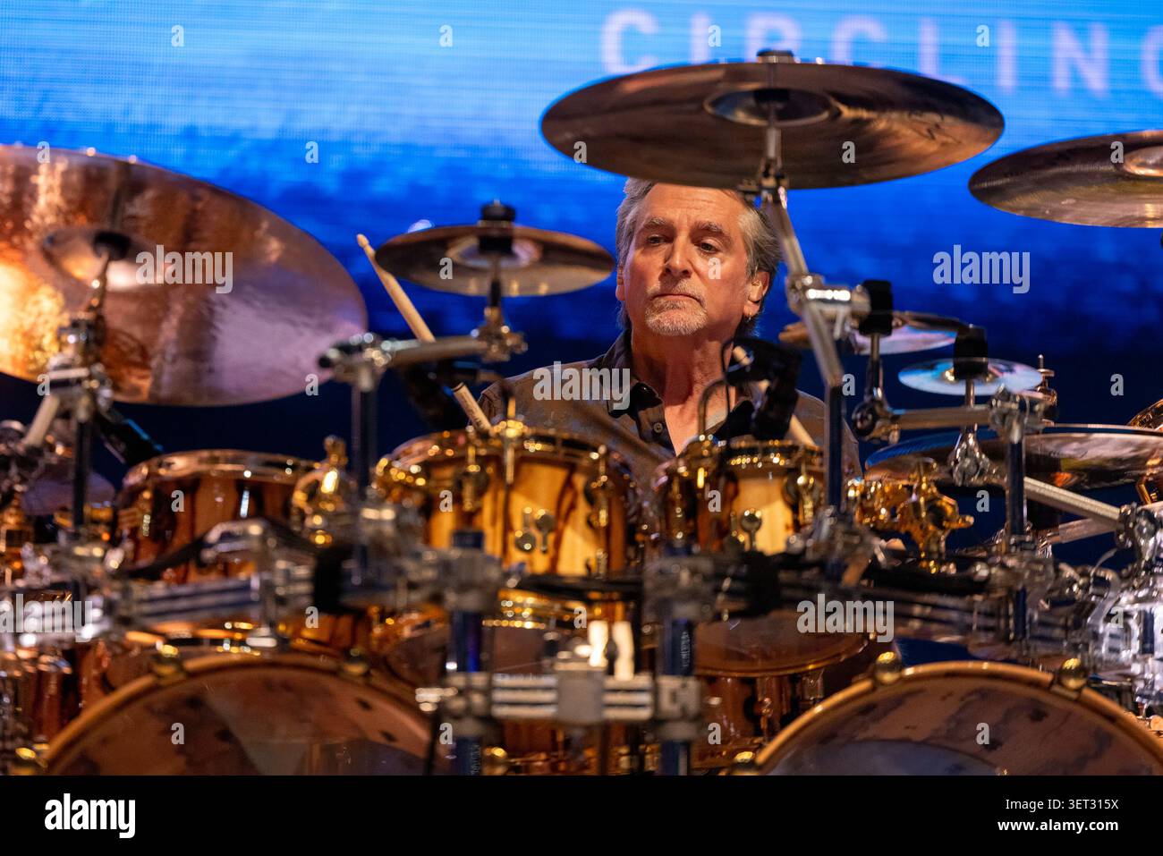 Todd Sucherman of Styx during the Summerfest Music Festival on June 19 ...