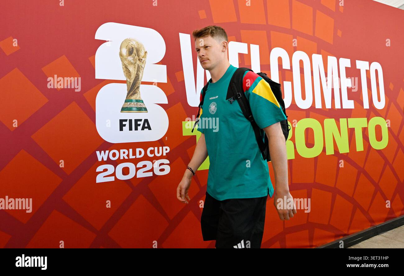 Goalkeeper Alexander Nuebel (Germany) Toronto, June 20, 2026, Soccer ...