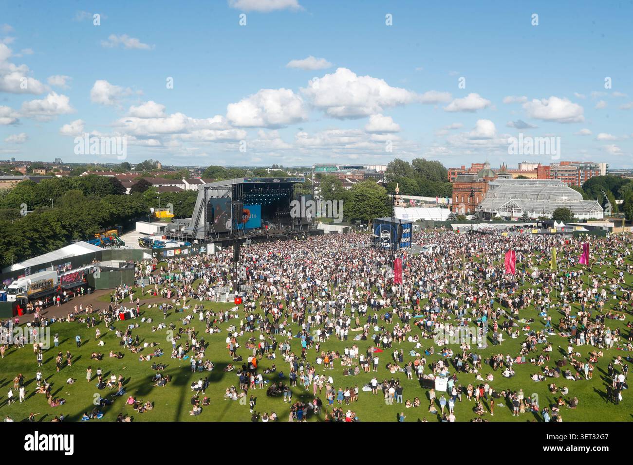 General view of Trnsmt Festival on day two of TRNSMT Festival 2026 in ...