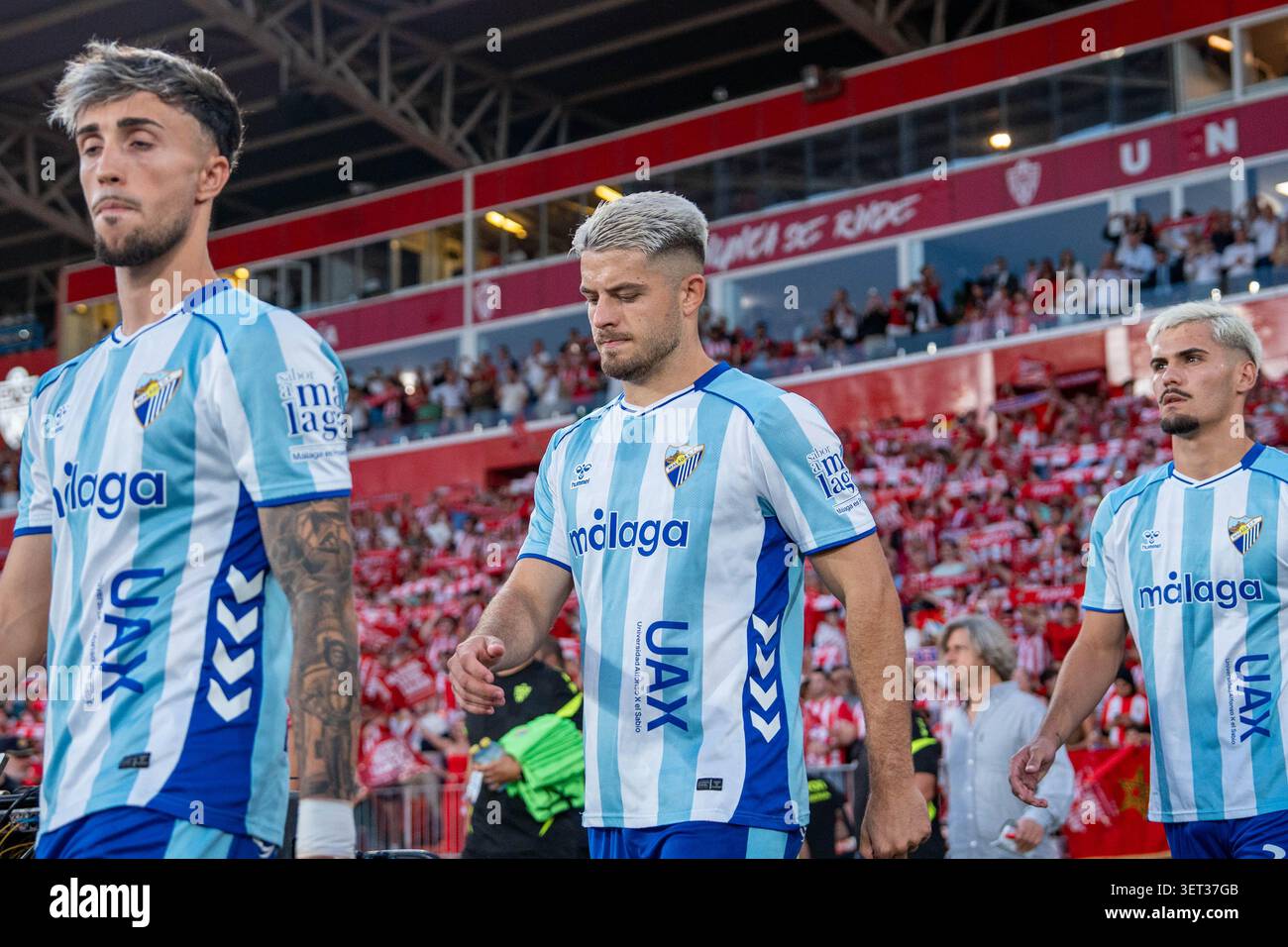 Almeria, Spain - June 20th: Dani Lorenzo (N22) during the walk out ...