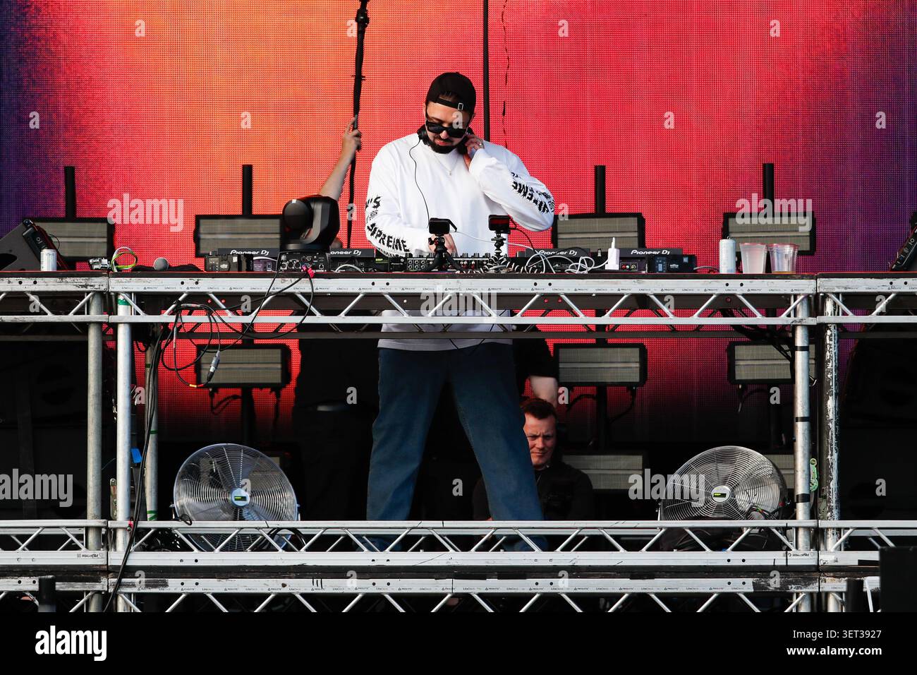 Sonny Fodera performs at the Main stage on day two of TRNSMT Festival ...