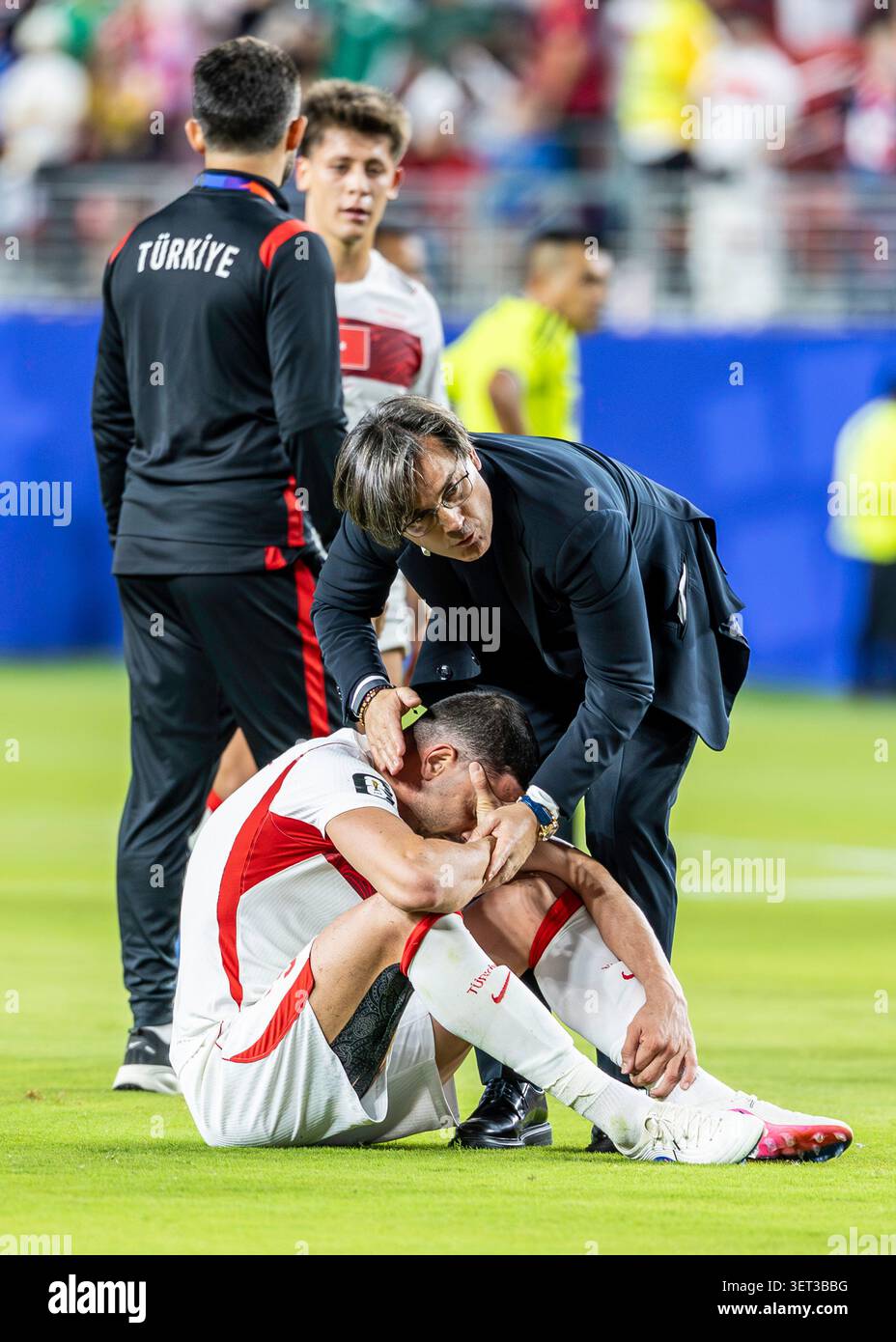 June 19 2026 TÃ¼rkiye defender Merih Demiral (3) was devastated over ...