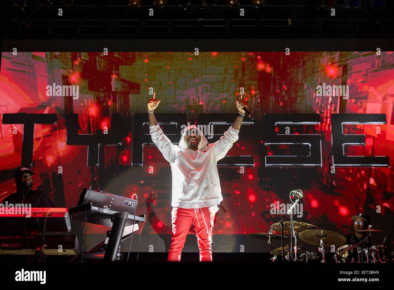 Singer Tyrese (Tyrese Darnell Gibson) during the Summerfest Music ...