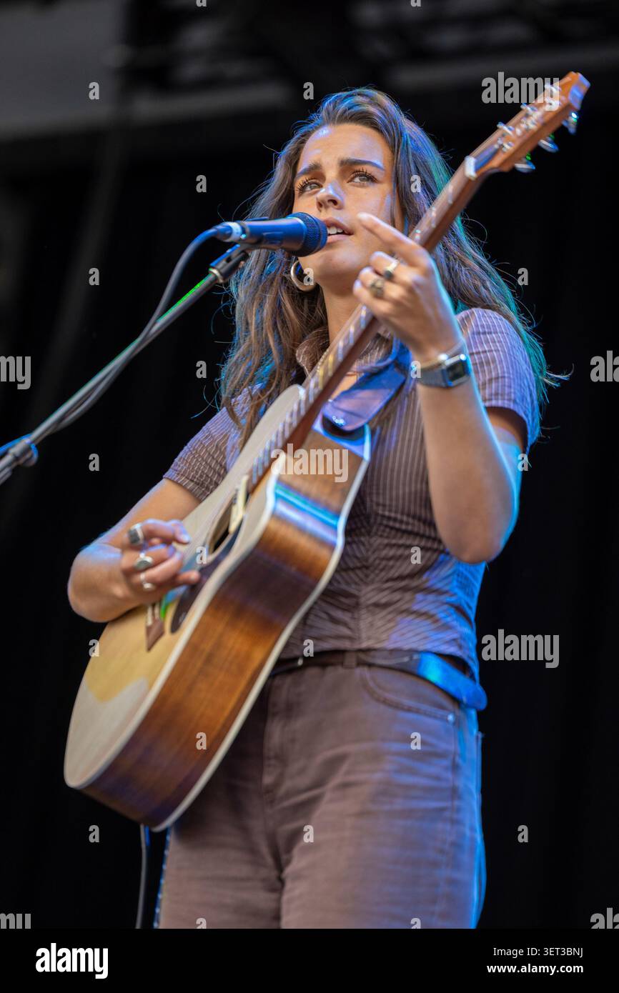 Musician Steph Strings during the Summerfest Music Festival on June 19 ...