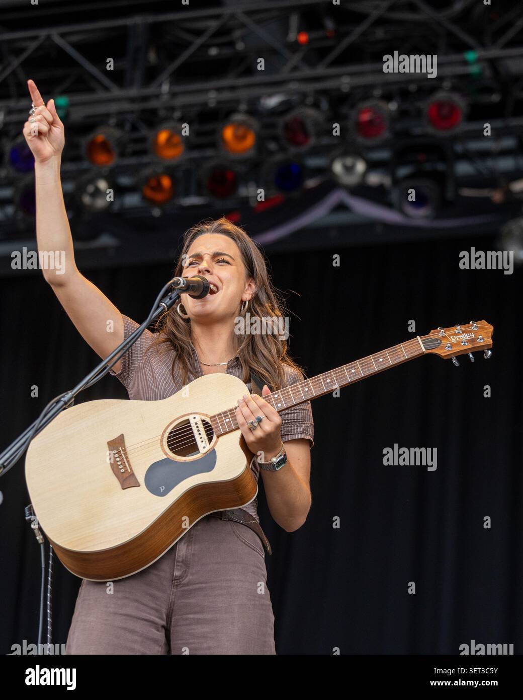 Musician Steph Strings during the Summerfest Music Festival on June 19 ...