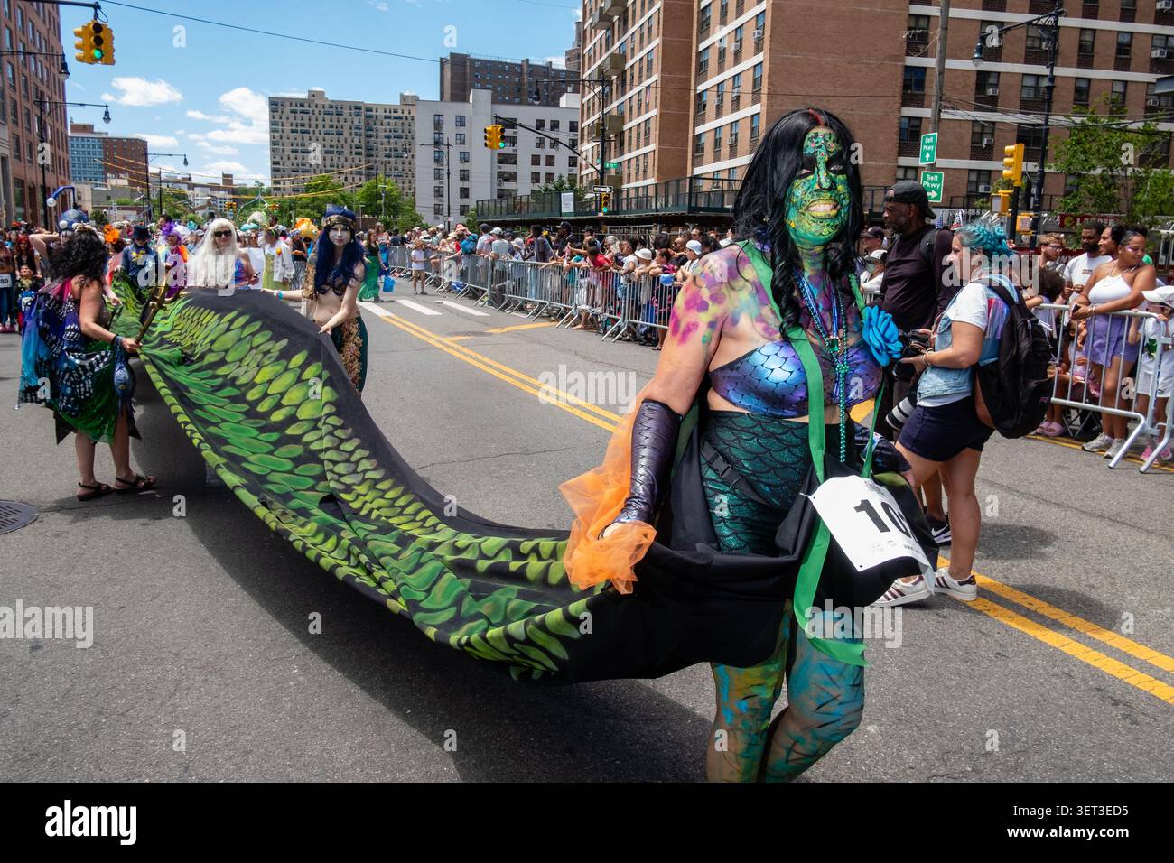Brooklyn, NY–20 June 2026. The 44th annual Coney Island Mermaid Parade ...