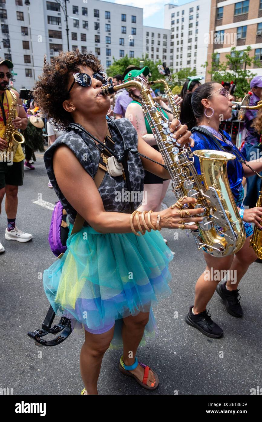 Brooklyn, NY–20 June 2026. The 44th annual Coney Island Mermaid Parade ...