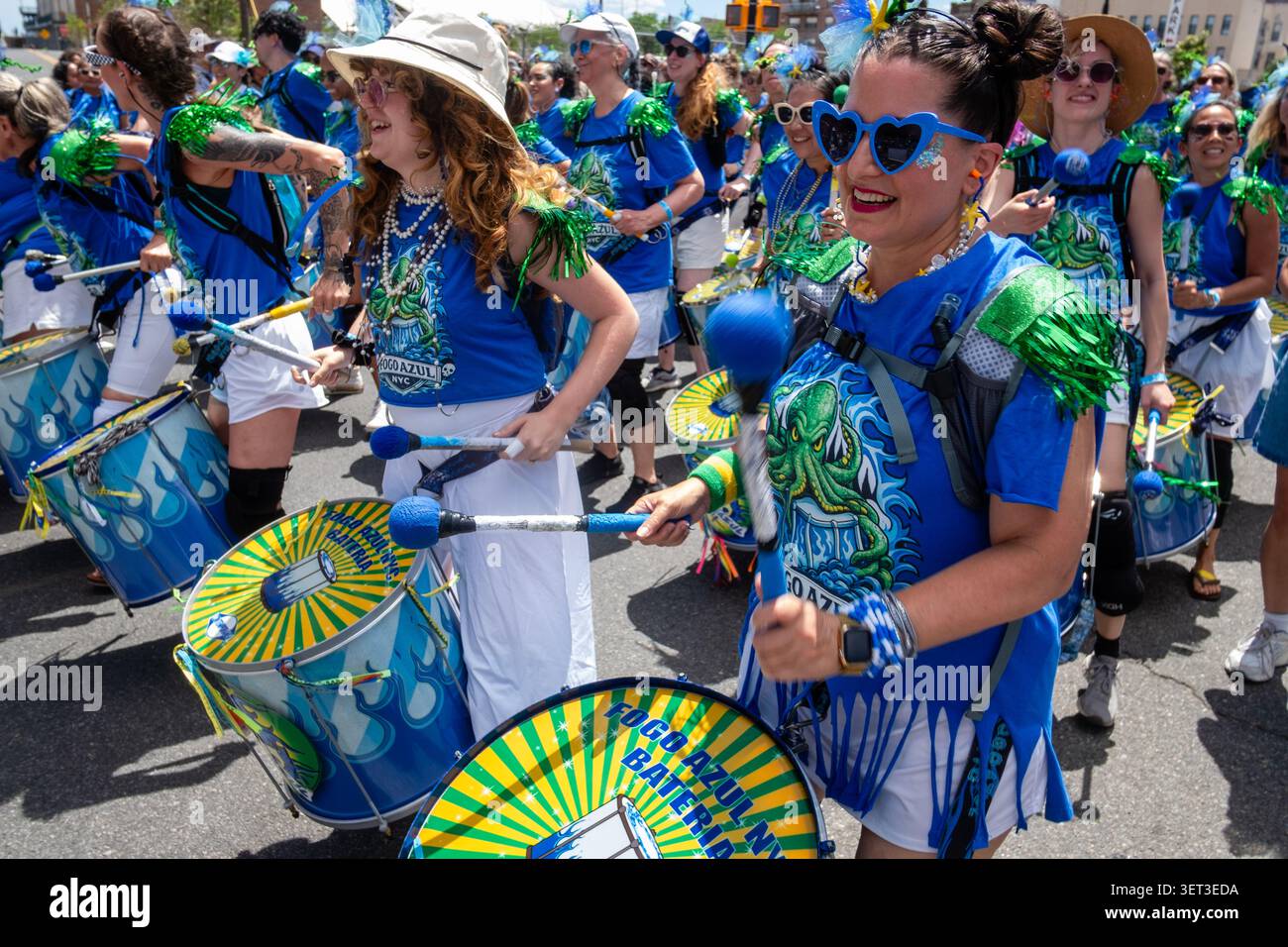 Brooklyn, NY–20 June 2026. The 44th annual Coney Island Mermaid Parade ...