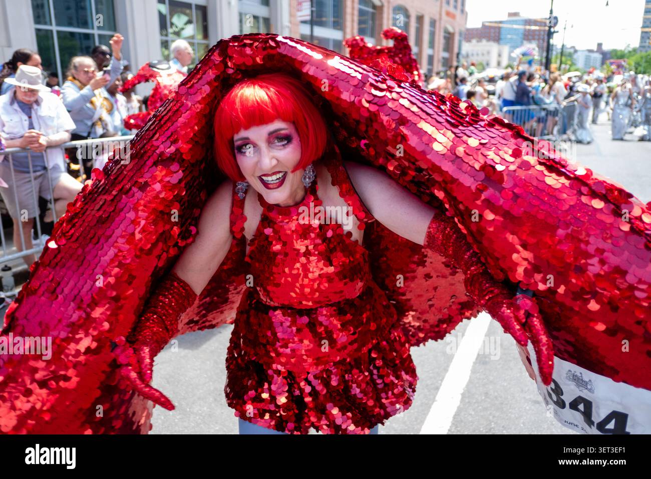 Brooklyn, NY–20 June 2026. The 44th annual Coney Island Mermaid Parade ...