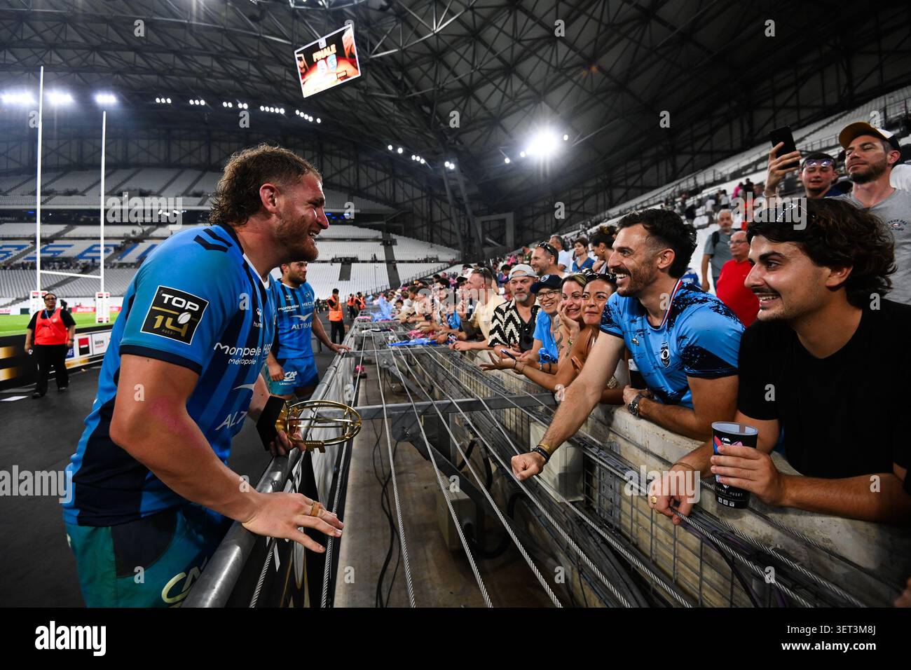 Lenni NOUCHI of Montpellierduring the Top 14 2025/2026 semi final match ...