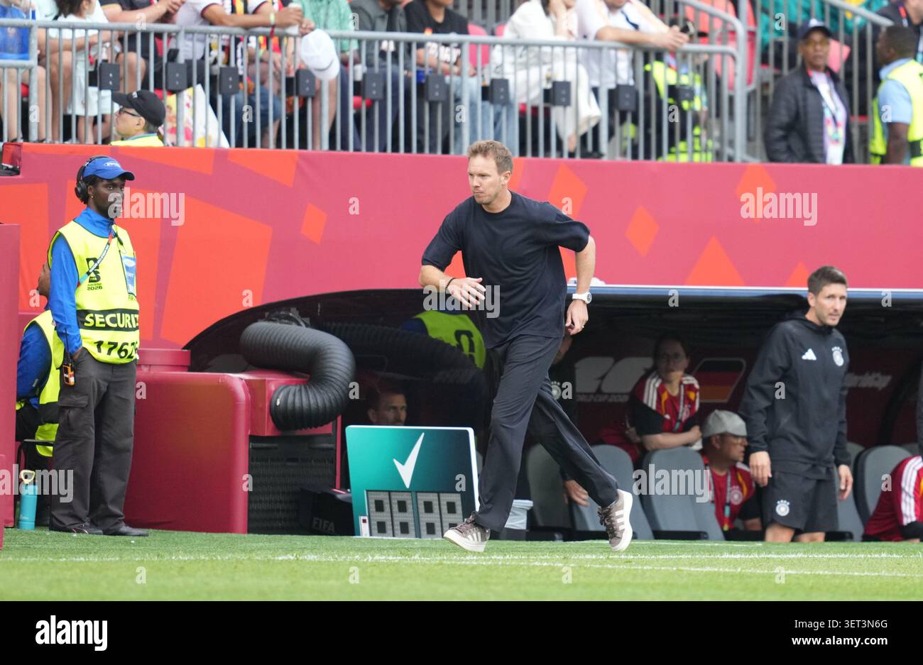 Julian Nagelsmann (Germany) looks on during Germany v Cote D'Ivoire ...