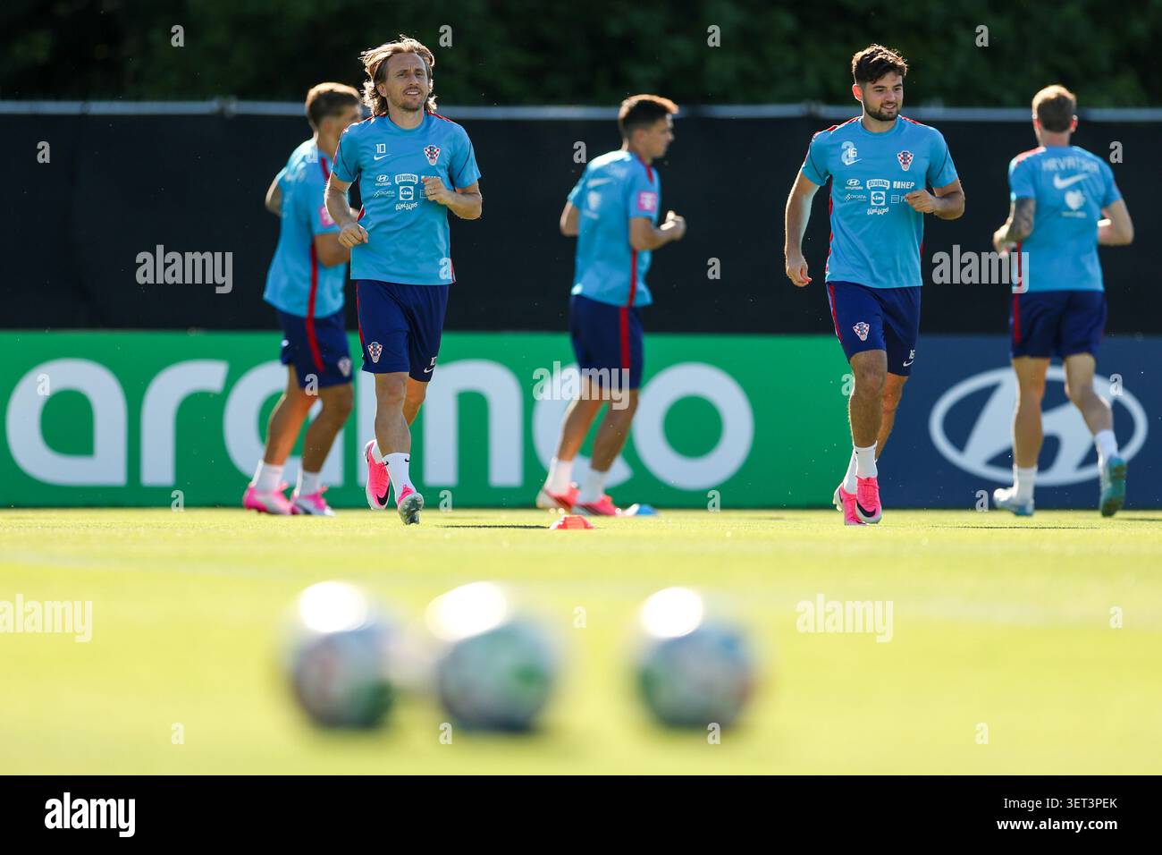 ALEXANDRIA, VIRGINIA - JUNE 20: Luka Modric during a Team Croatia ...