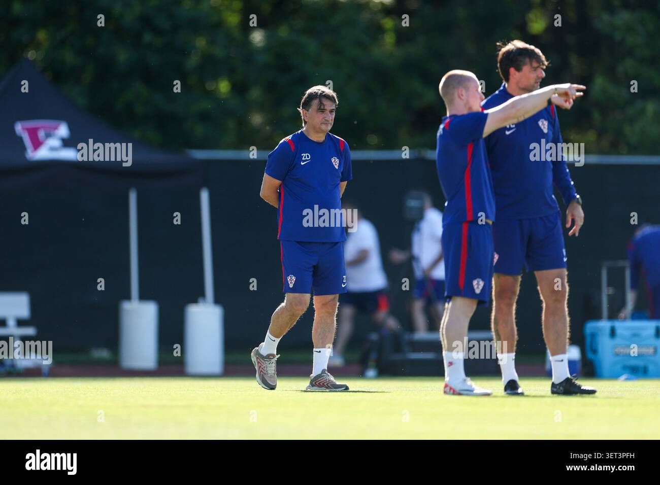 ALEXANDRIA, VIRGINIA - JUNE 20: Zlatko Dalic during a Team Croatia ...