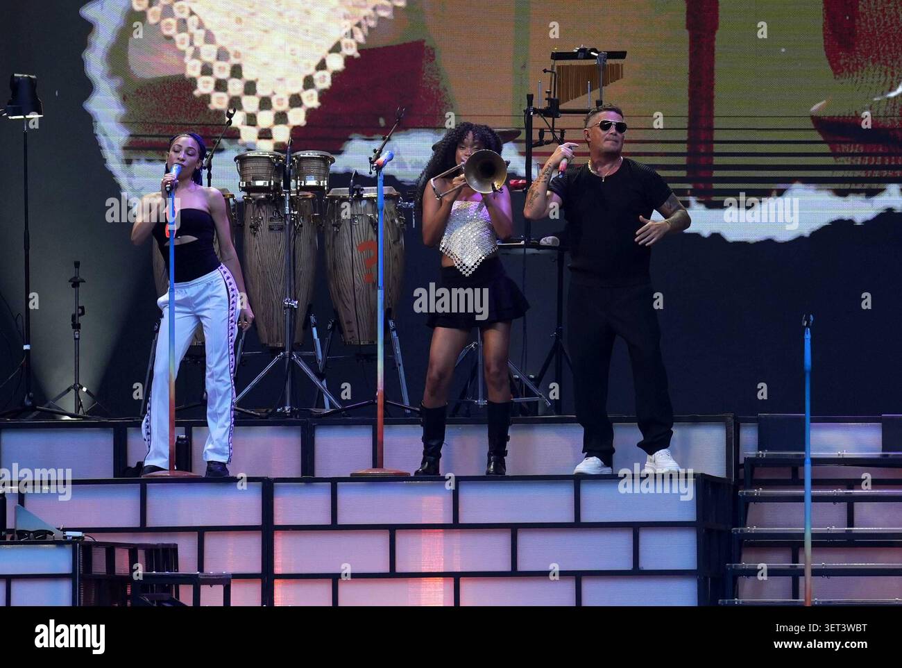 Concert by Alejandro Sanz at the Riyadh Air Metropolitan Stadium in ...