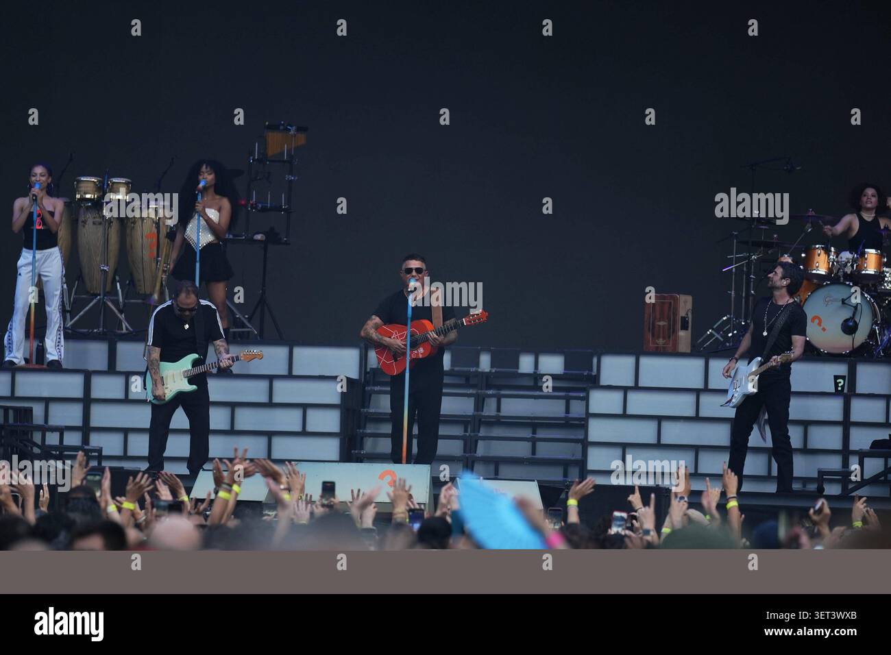 Concert by Alejandro Sanz at the Riyadh Air Metropolitan Stadium in ...