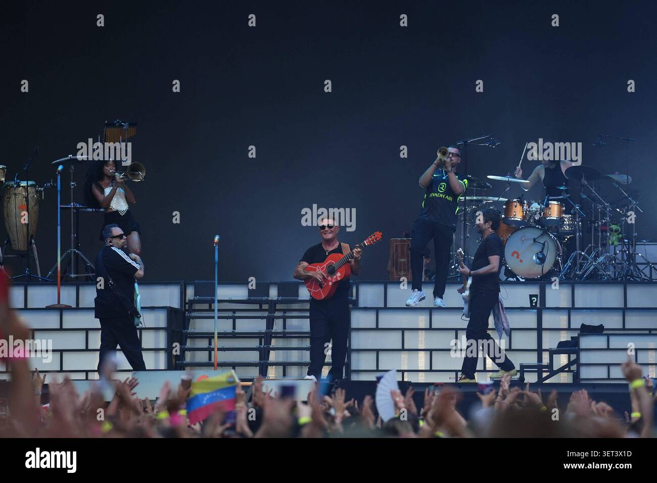 Concert by Alejandro Sanz at the Riyadh Air Metropolitan Stadium in ...