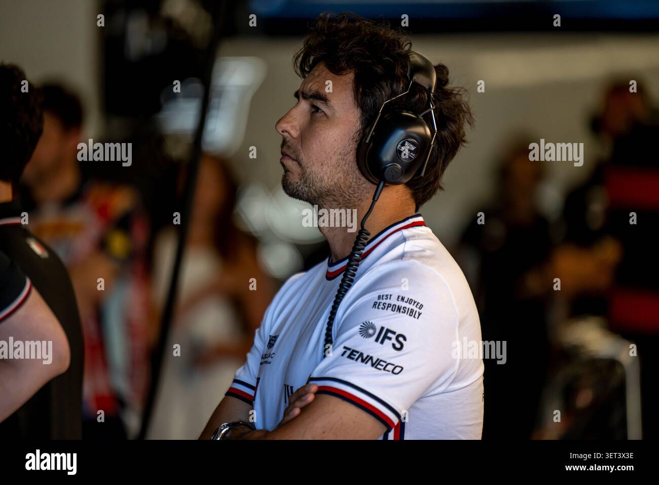 Montmelo, Spain, 12 Jun 2026, Sergio Perez, from Mexico competes for ...