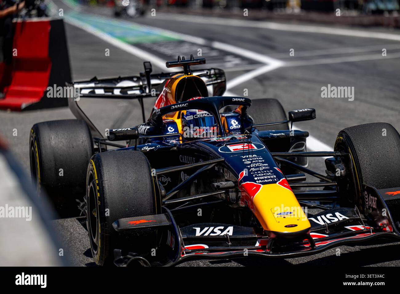 Montmelo, Spain, 12 Jun 2026, Max Verstappen, from Netherlands competes ...